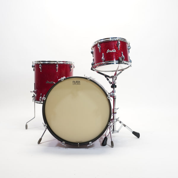 Amati 3-Piece Drum Set in Red Sparkle – Rubix Drums