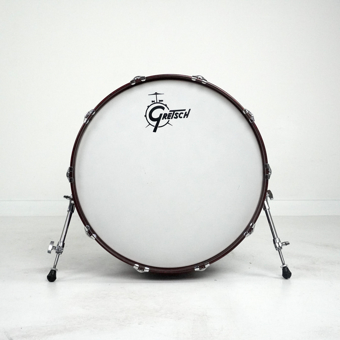 Gretsch USA Custom Bass Drum in Walnut Finish – Rubix Drums