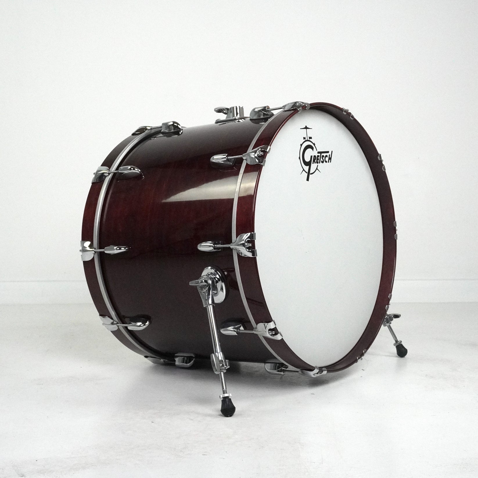 Gretsch USA Custom Bass Drum in Walnut Finish – Rubix Drums