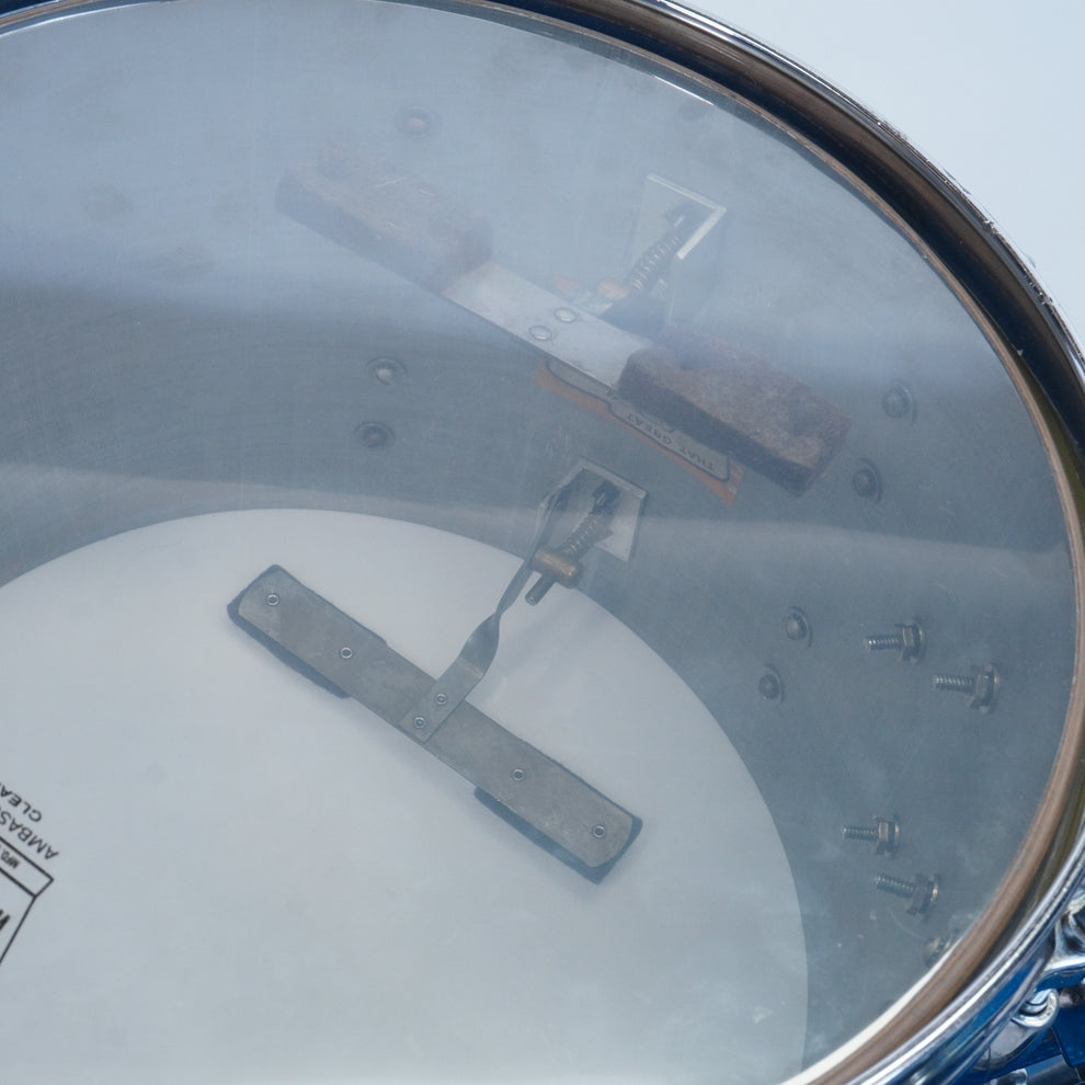 GRETSCH ROUND BADGE 3-PIECE SHELL PACK IN BLUE SPARKLE (HIRE ONLY ...