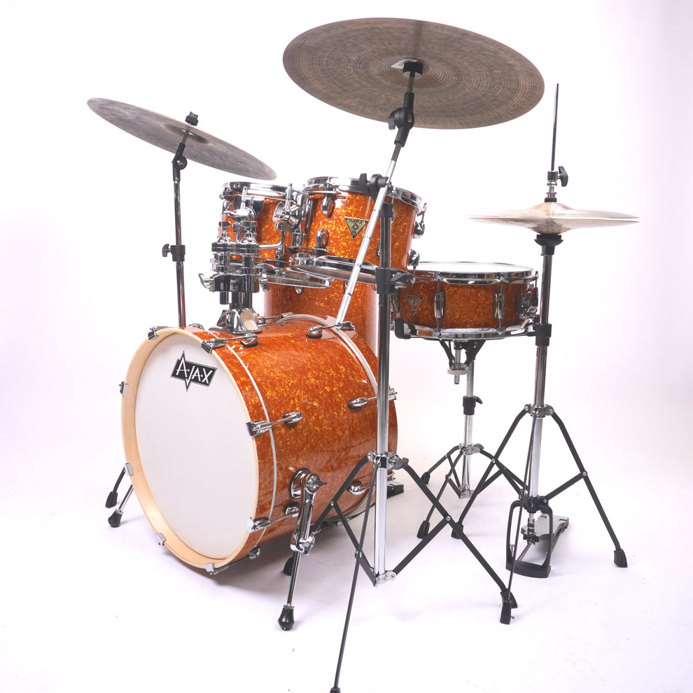 AJAX - Allegro 5 Piece Drum Kit In English Marmalade Finish | Rubix Dr ...