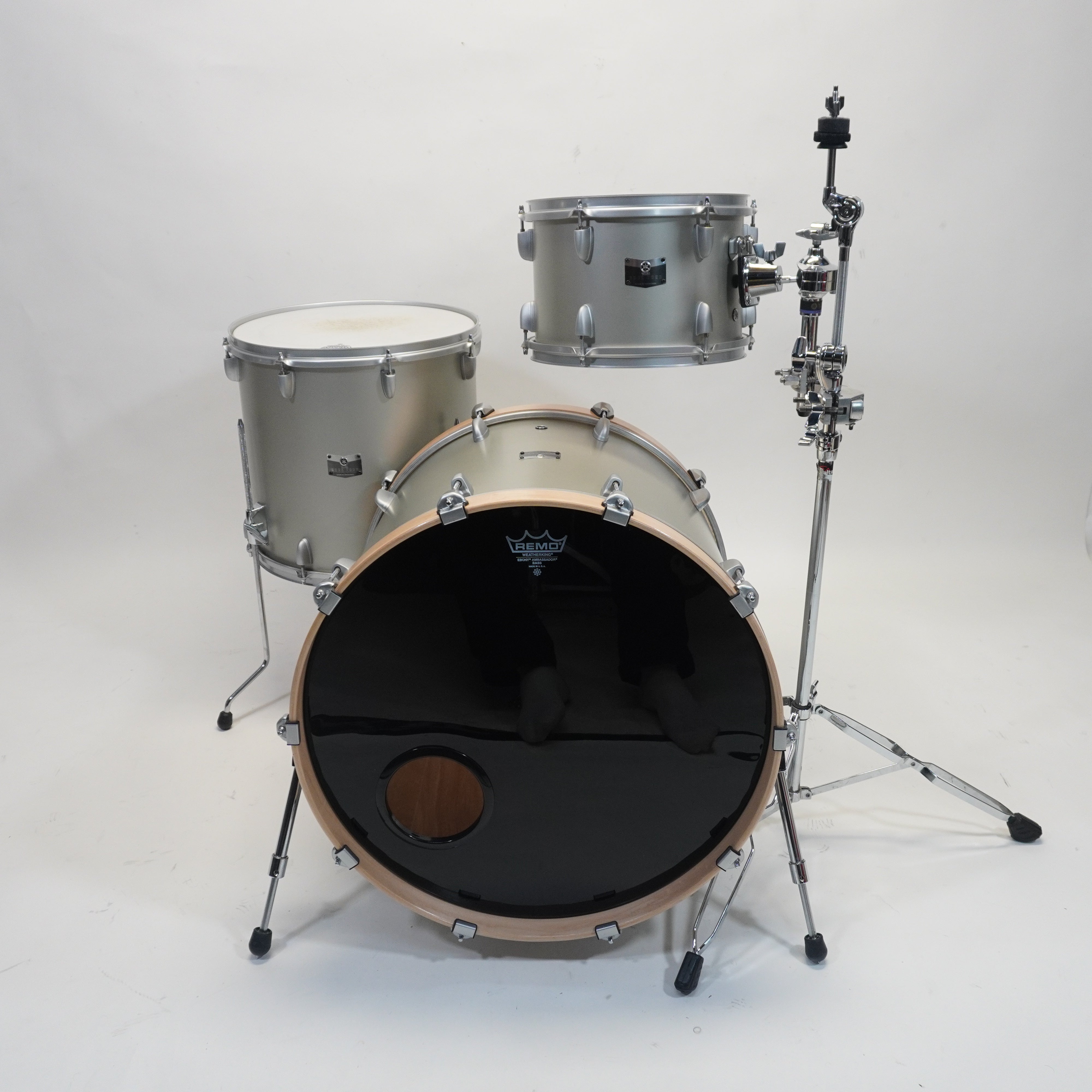 Yamaha Rock Tour 3-Piece Shell Pack 22/12/16 - Satin Silver – Rubix Drums
