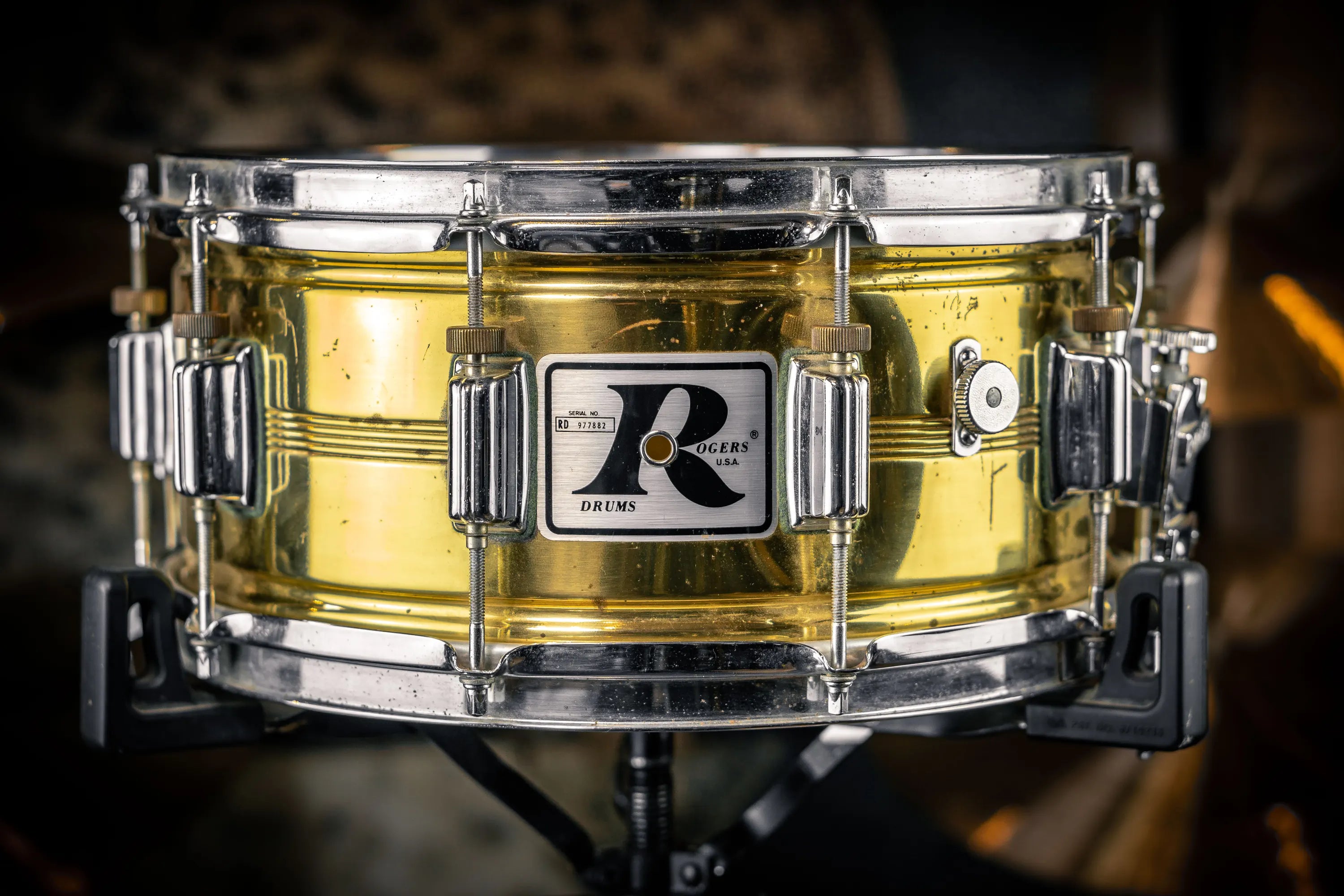 Rogers Brass Dynasonic (HIRE) – Rubix Drums