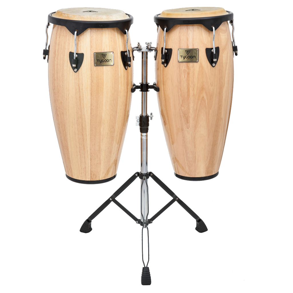 SUPREMO SERIES NATURAL 10"&11" CONGAS WITH DOUBLE STAND – Rubix Drums